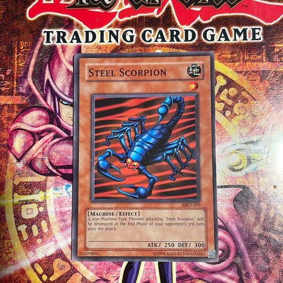 Konami | Toys | Steel Scorpion Yugioh | Poshmark